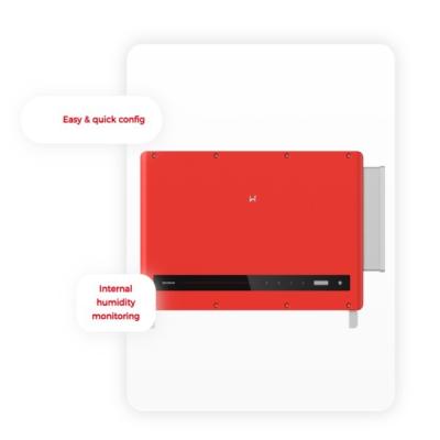 China GW75K-HT Goodwe On Grid Inverter 75kW Inverter solar trifásico na rede Inverter solar industrial comercial à venda