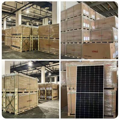 Cina HPBC Black Frame Longi Hi-MO X6 Scientist pannello solare 435W 440W in vendita