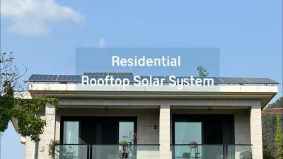 China Residential Distributed Rooftop Solar System with PPA - Zero CapEx & High Temperature Performance for sale