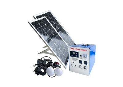 China silicone Monocrystalline solar do sistema 1000W dos poderes de emergência 24V para a iluminação da casa à venda