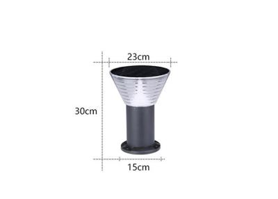 Cina Il prato inglese solare luminoso eccellente accende le luci impermeabili all'aperto del giardino di 30cm 6400mAH 36V in vendita