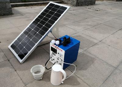 Cina OEM blu del pannello monocristallino del silicio di Mini Off Grid Solar System della casa 3000w in vendita
