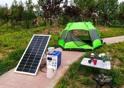 Cina silicio monocristallino solare del sistema di illuminazione della casa di CC della famiglia 2000W in vendita