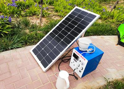 Cina Monocristallo solare a energia solare della pila 100W del sistema 12V 24V di PV delle famiglie multi in vendita