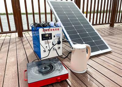 Cina Silicio policristallino di campeggio mobile del sistema 300W 50Hz 60Hz di energia solare in vendita