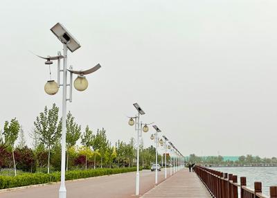 Cina iluminazioni pubbliche alimentate solari 30AH di 60W 100W 120W IP66 LED per la strada principale/marciapiede/giardino in vendita