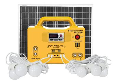 Cina sistema di illuminazione solare all'aperto 30watt con la lampadina principale in vendita