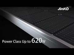 Bifacial Dual Glass Jinko PV Module Tiger Neo N Typ 78HL4-BDV 605-625W
