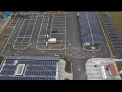 Solar Charging System for Public Transportation Hub Enhancing Connectivity