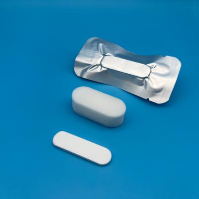 China ENT Medical Biodegradable PVA Nasal Expanding Sponge Pull Thread High Absorbent Hemostatic Customized Size 3-Year Warranty for sale