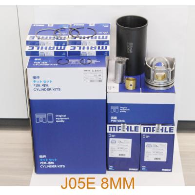 Cina Fodera Kit Fit HINO SK250-8 SK260-8 del cilindro del motore diesel di MAHLE S130A-E0101 in vendita
