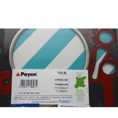 Cina Diesel Engine 3283335 6BT 6D102 Cylinder Head Gasket For Excavator in vendita