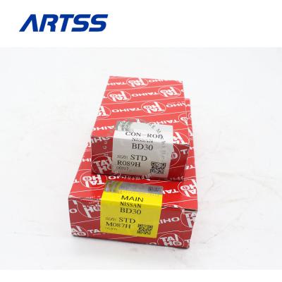 Cina In Stock Diesel Engine DAIDO BD30 Main Bearing & Con Rod Bearing +0.25/STD For NISSAN Excavator Spare Parts in vendita