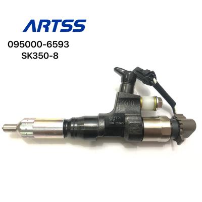 Cina Ugello comune dell'iniettore di combustibile della ferrovia di J08E 095000-6593 per SK350-8 l'escavatore Spare Parts in vendita