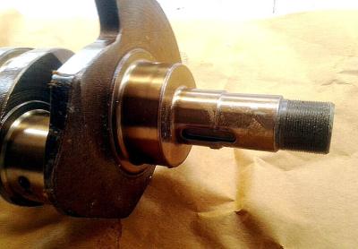 Cina Diessl Engine 6BG1 1-12310-448-0 Forged Steel Crankshaft For ISUZU ZX200-1/ZX200-5G Excavator Spare Parts in vendita