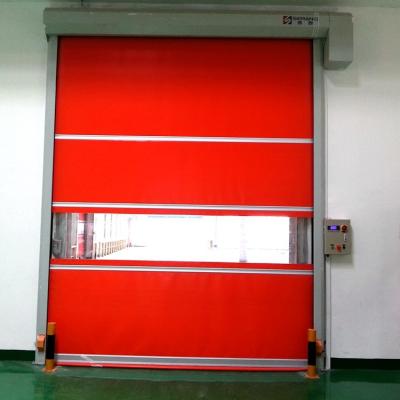 China Ce RoHS Certification Customizd Colors Industrial Overhead Rolling High Speed Doors for sale