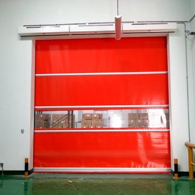 China PVC roll up shutter anti-wind High Speed Commercial Doors for sale