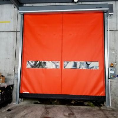 China high-quality self repairing high speed doors zipper for cold storage room for sale