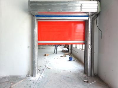 China Stainless Steel Frame Industrial High Speed Door for Internal and External Areas Factory for sale