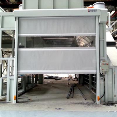 China Thermal Insulated Fast Acting explosion proof High Speed Rolling door for sale