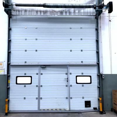 China Automatic Sectional Panel House Garage Doors for sale