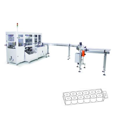 China Automatic Facial Tissue Wrapping Paper Tissue Packing Machine for sale