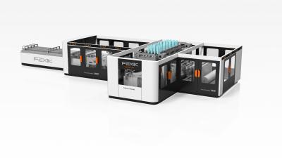 China duplas camada automáticas da máquina F-T8 do envoltório de toalha de 140packs/Min HMI à venda