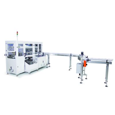 Cina macchina di fabbricazione del tovagliolo di carta 5packs/min, macchina imballatrice automatica piena 6packs in vendita