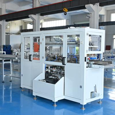 Cina Macchina imballatrice del fazzoletto per il trucco del pacchetto di iso 2bags/Bundler per le strofinate bagnate del bambino in vendita