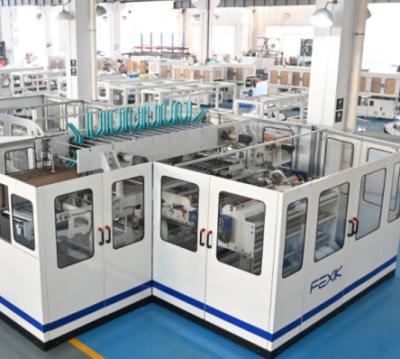 China Pistas do tecido de toalete F-T8 da máquina do envoltório de toalha de papel do LDPE de HMI 4 à venda