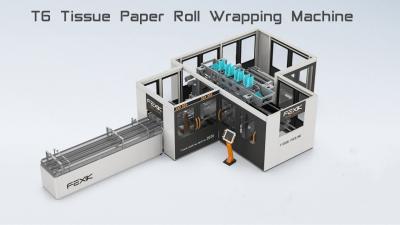 China rolo do papel higiênico 160packs/min que envolve sacos da máquina de empacotamento 40-200 à venda