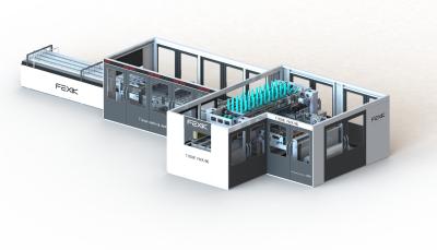 China F-T6 rolo de toalha do LDPE 18KW que faz a máquina 50 mícrons 3 pistas à venda