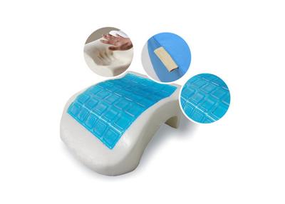 Chine Bleu/a adapté l'oreiller de refroidissement sain de mousse de mémoire de gel pour le voyage à vendre