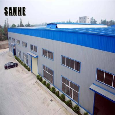 China Metal Span Storage Portal Frame Light Steel Structure For Auto Industrial Workshop for sale