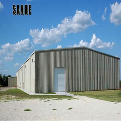 China PU insulated pre fabricated steel structure for warehouse for sale