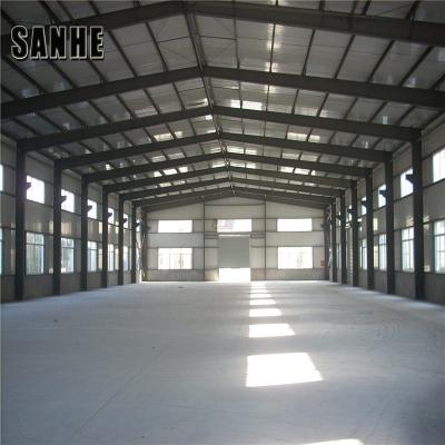 China China prefabricated construction factory light steel structure building for warehouse for sale