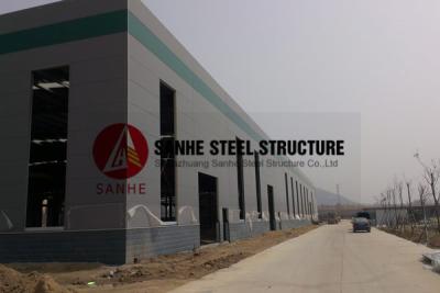 China morden prefabricated  light steel structure plant metal factory for sale