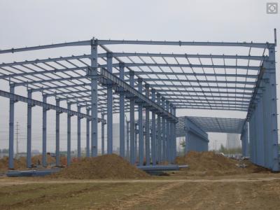 China Well Insulated Steel Frame  prefab house Workshop in Cold Weather for sale