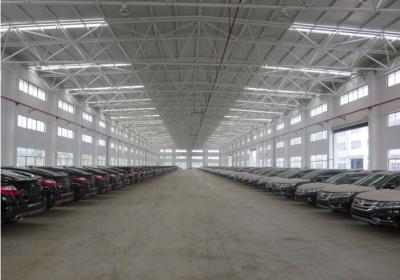 China China Industrial Steel Structure Building Prefabricated  car garage for sale