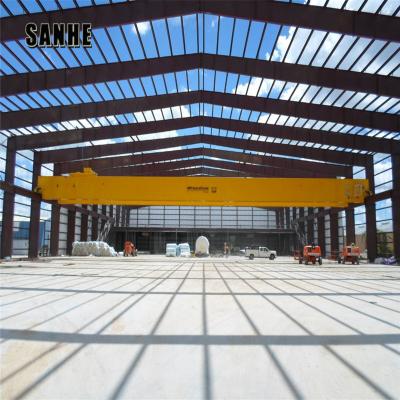 China steel structural frame workshop / warehouse sandwich panels building material for sale