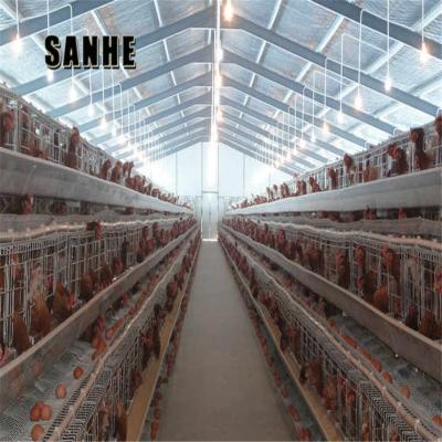 China prefabricated steel structure chicken house for sale