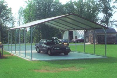 China Design regular roof type steel carports car cover shed china supplier for sale