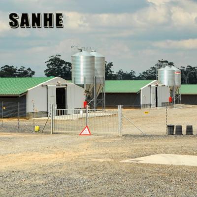 China Prefabricated Design Cheap Prefab Steel Structure Chicken House Structures Building for sale