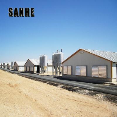 China commercial farm building design chicken house broiler layer chicken house/shed for sale