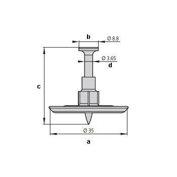 CR9 30P 40P 50P Concrete Drive Gun Metal Pins With Plastic Washers Suit P370 Or P200 Tools 0