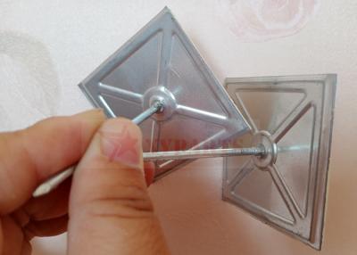 China 50mm Galvanized Steel Peel & Press Insulation Hangers On Duct Or Wall Surface for sale