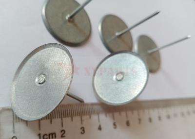 China Galvanized Steel M1.8x30mm Duct Liner Pins For Hvac Ductwork Insulation for sale