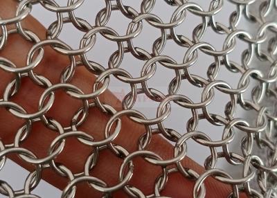 Cina Maglia ad anello in metallo di tipo saldato per la decorazione architettonica in vendita