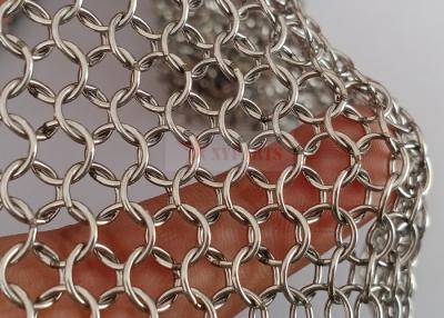 Cina Maglia ad anello in metallo di tipo saldato per la decorazione architettonica in vendita