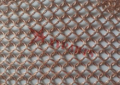 Cina Tenda in maglia ad anello in ottone per divisori di sale 1,5 x 15 mm in vendita